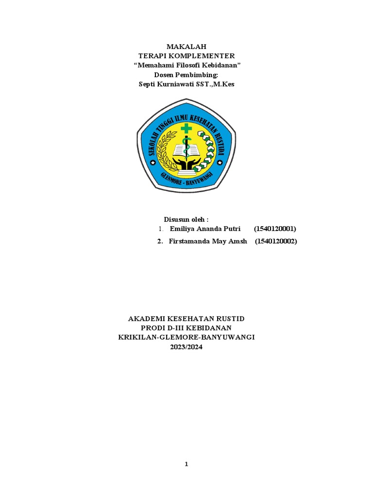 Terapi Komplementer dalam Kebidanan Ibu Hamil | PDF