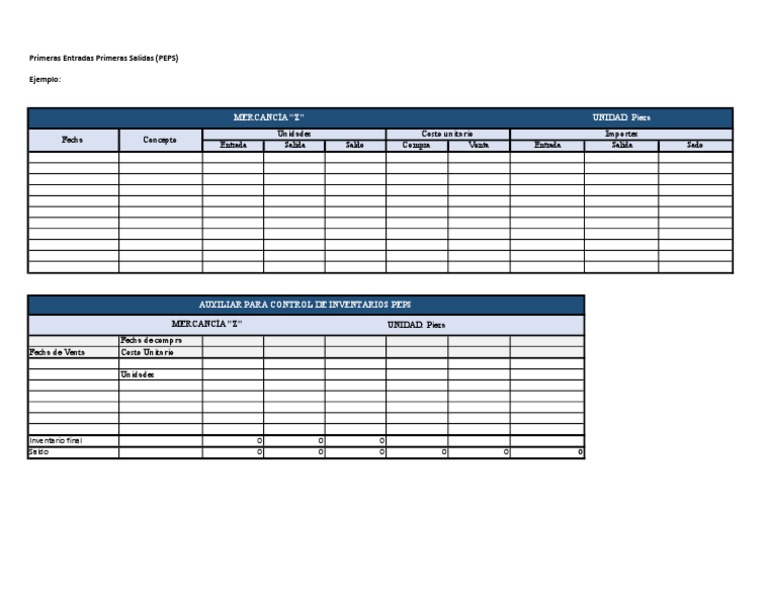 Formato Peps Pdf