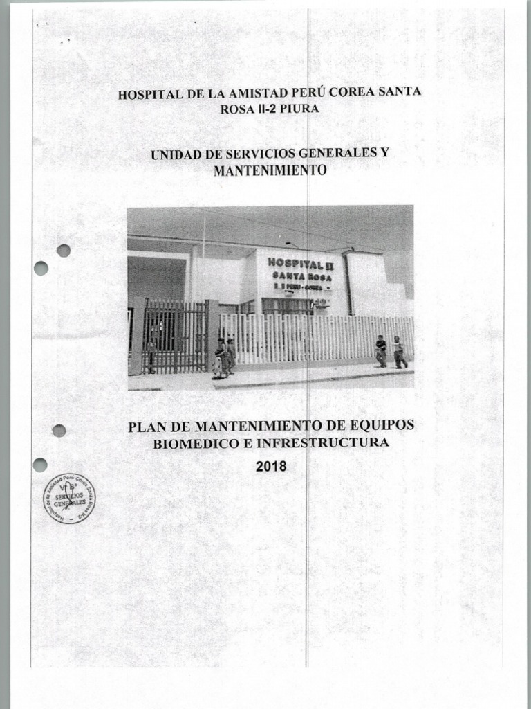 Plan Mant Equipos 2018 | PDF