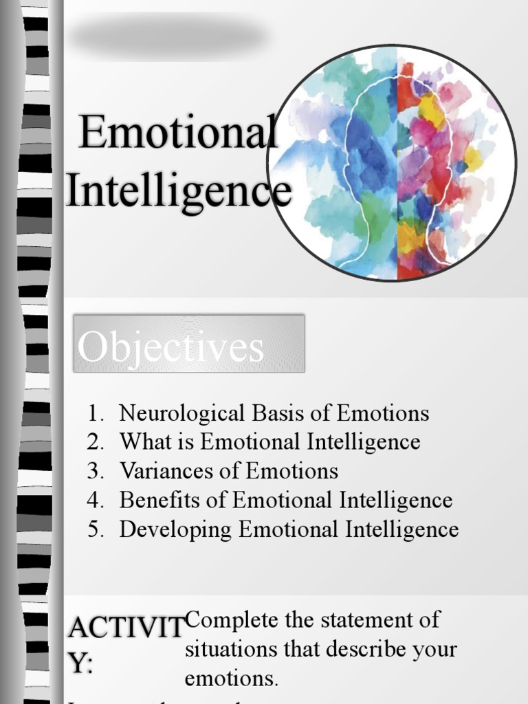 Understanding Emotional Intelligence | PDF | Emotions | Emotional ...