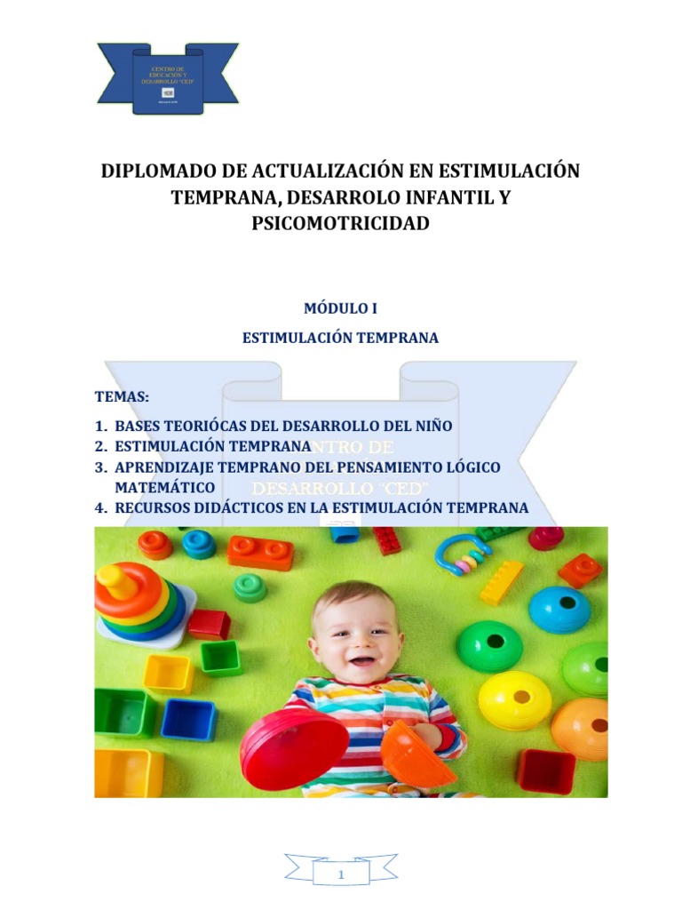 Guia I Estimulación Temprana | PDF | Sicología | Pensamiento