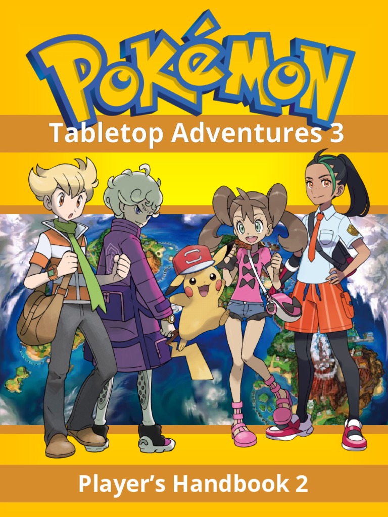 Player's Handbook 2 for Tabletop Pokémon | PDF | Pokémon | Role Playing ...