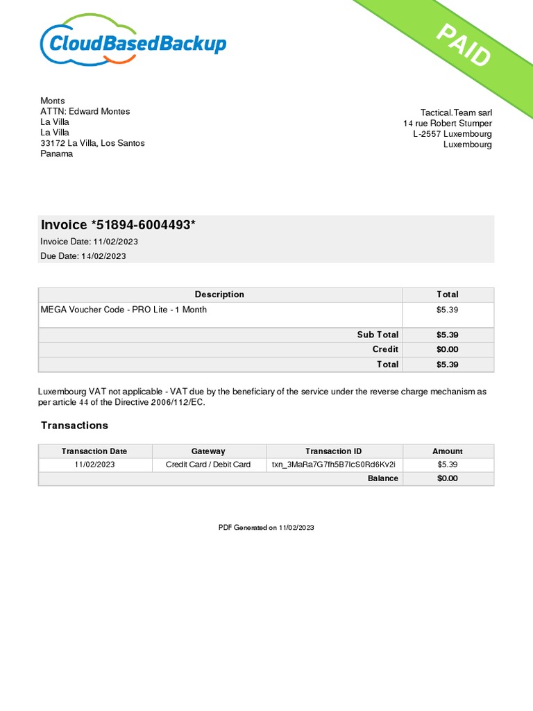 Invoice 6004493 | PDF | Invoice | Banking Technology