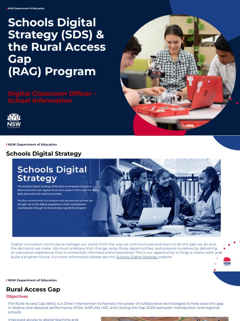 DCO Presents School Introduction To SDS and RAG | PDF | Learning ...