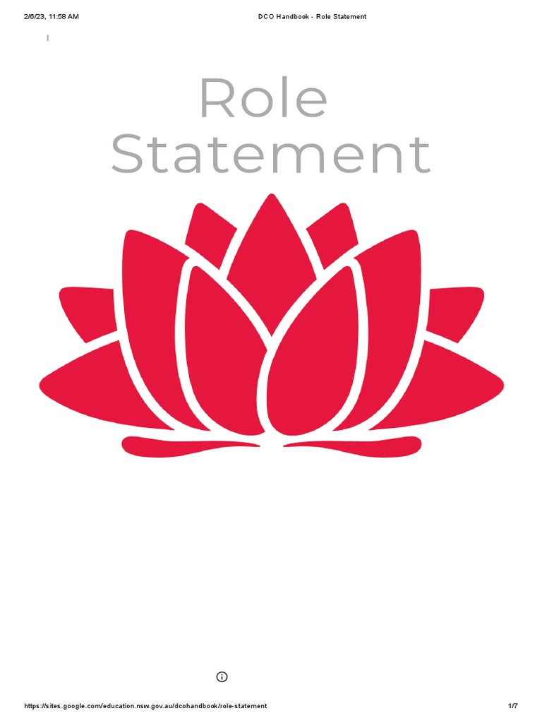 DCO Role Overview and Responsibilities | PDF | Change | Pedagogy