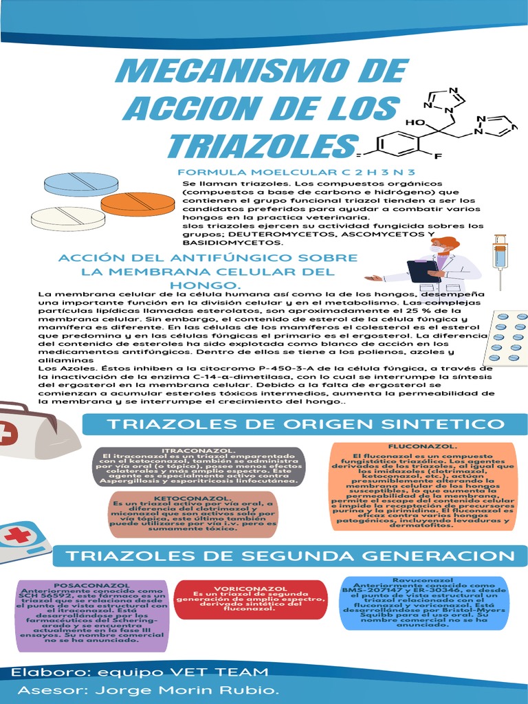 TRIAZOLES | PDF | Farmacología | Bioquímica