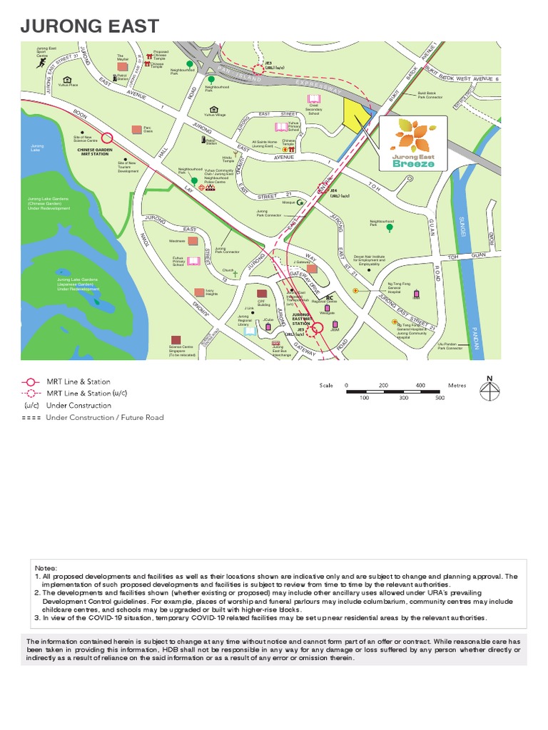Jurong East Breeze Map | PDF