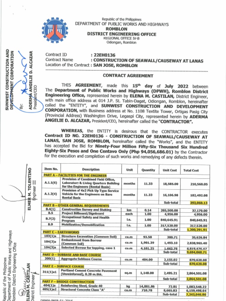22eh0136 - San Jose Romblon | PDF