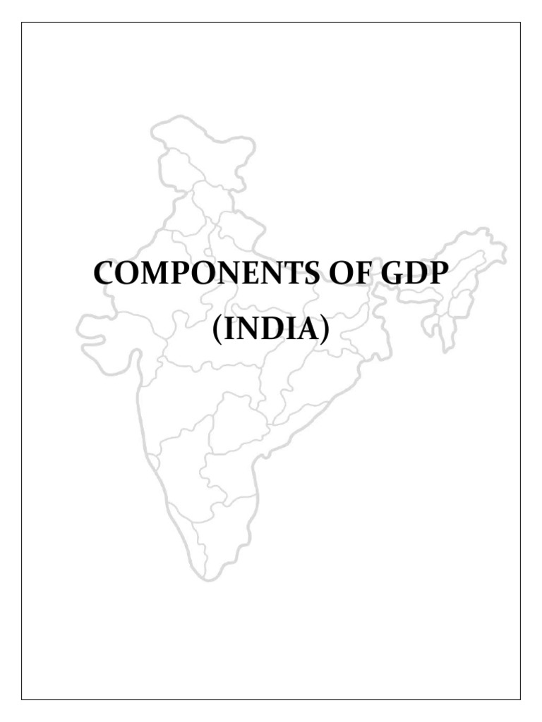 Components of GDP | PDF | Gross Domestic Product | Consumption (Economics)