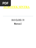 kd58c Manual | PDF | Button (Computing) | Password
