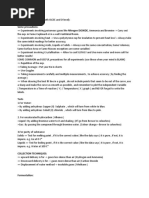 IGCSE Chemistry Paper 6 Revision Notes | PDF | Chemistry | Titration