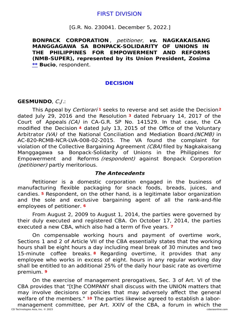 345515-2022-Bonpack Corp. v. Nagkakaisang Manggagawa Sa20230211-11 ...