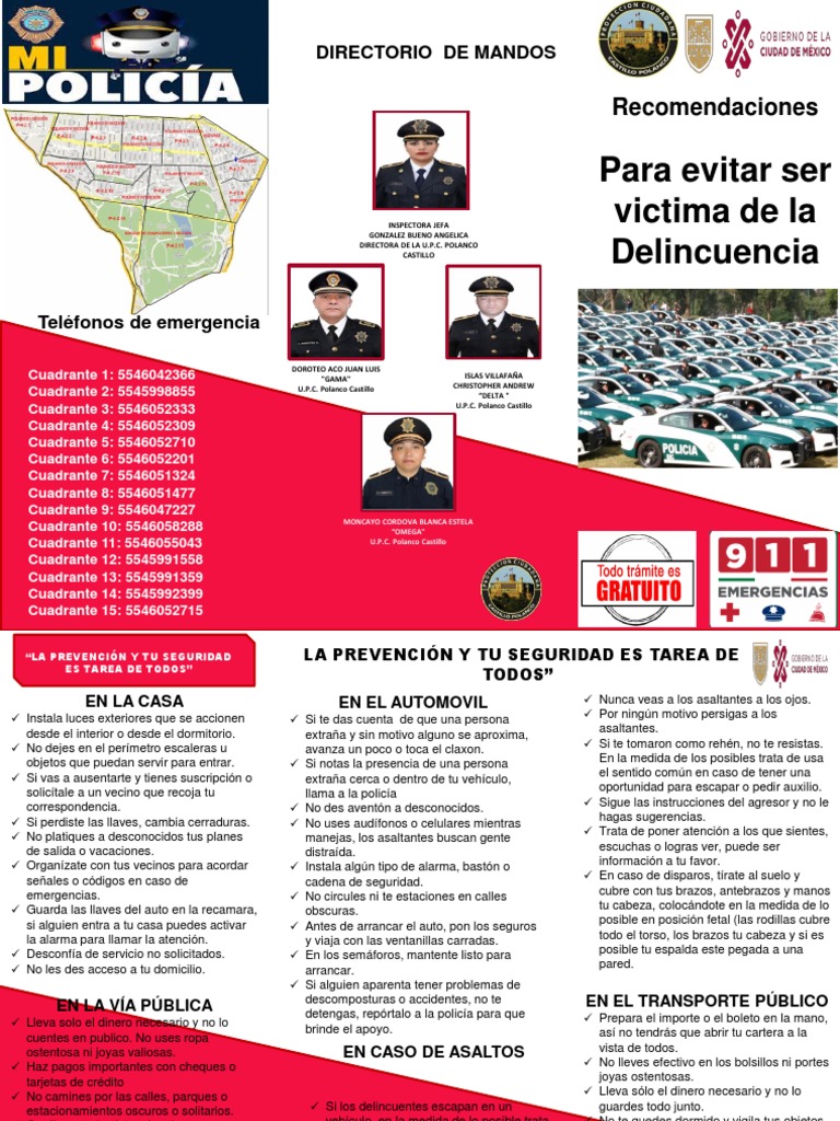 Triptico Polanco | PDF