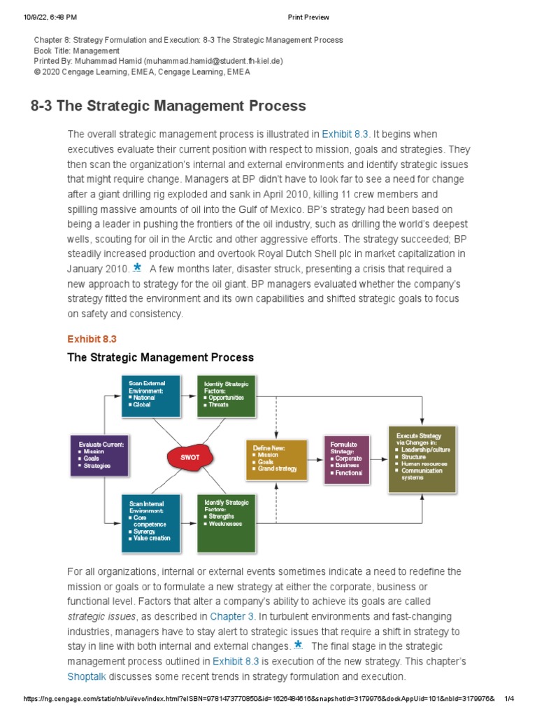 MindTap - Cengage Learning | Download Free PDF | Strategic Management ...