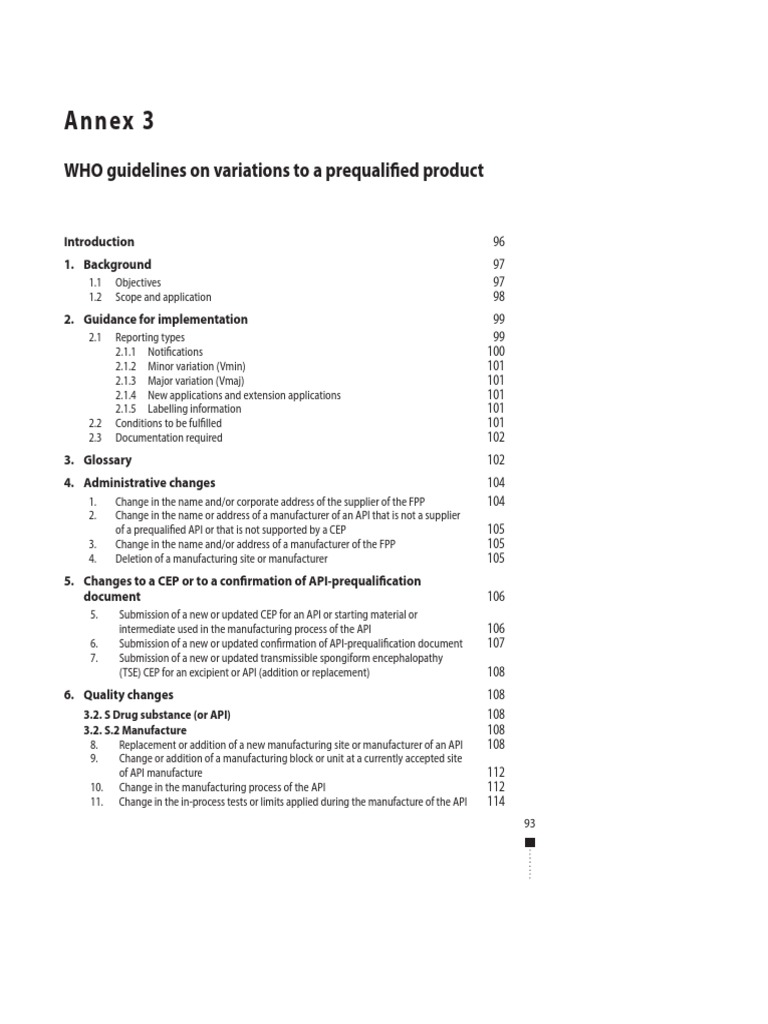 OMS Guideline Variations | PDF | World Health Organization | Risk ...
