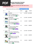 Simulasi Rakit PC Enterkomputer Jual Beli Online Komputer, Rakit PC ...