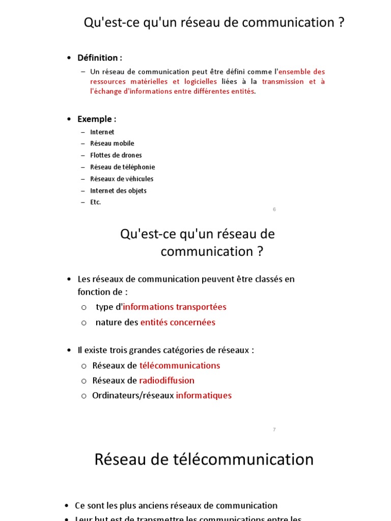 Comprendre les réseaux de communication | PDF | l'Internet | Topologie ...