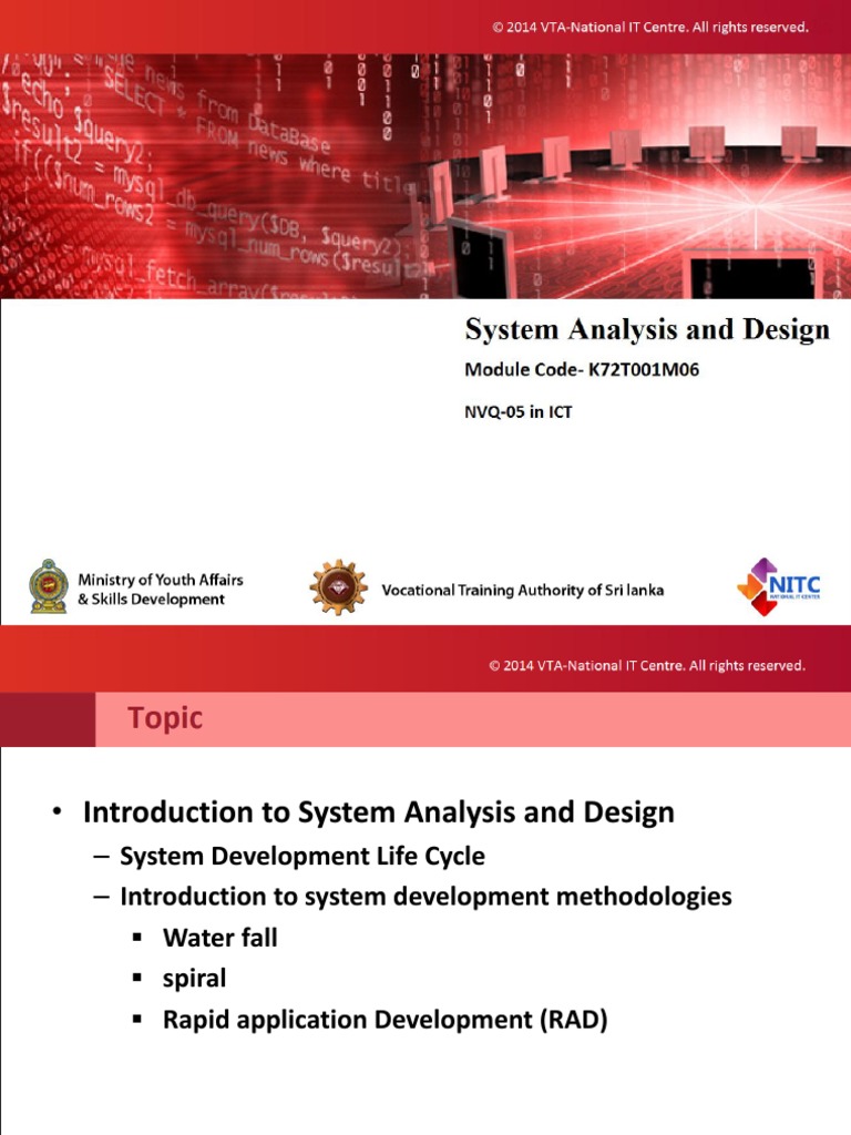 2.introduction To System Analysis and Design | PDF | Software ...