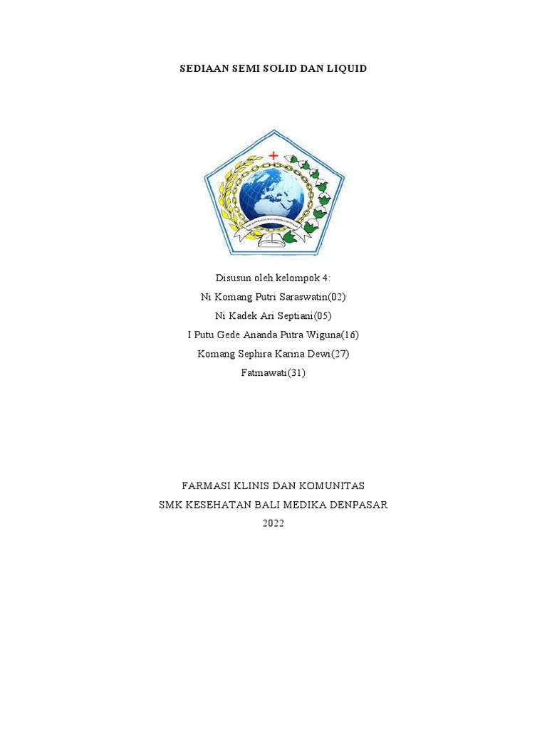 Semi Solid Liquid | PDF