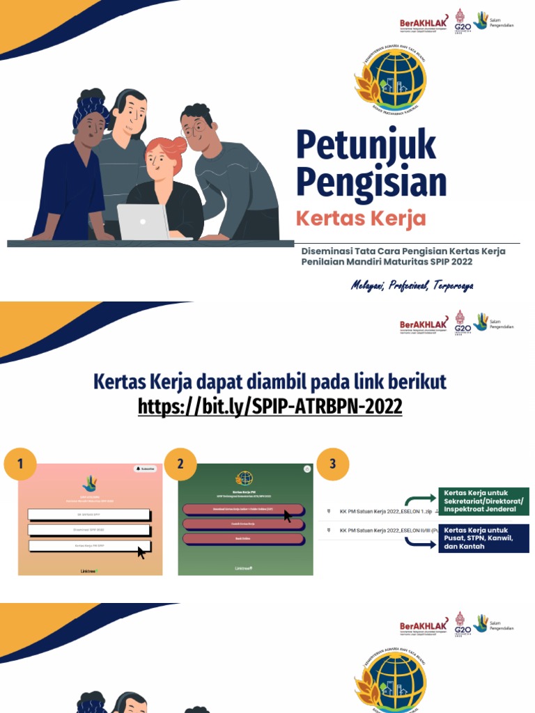 Petunjuk Pengisian KK PM Maturitas Implementasi SPIP | PDF