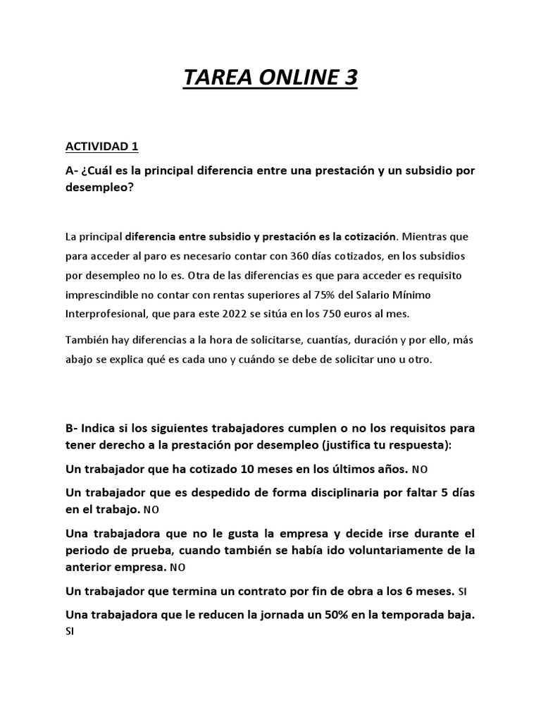 Fol 3 | PDF | Desempleo | Economias