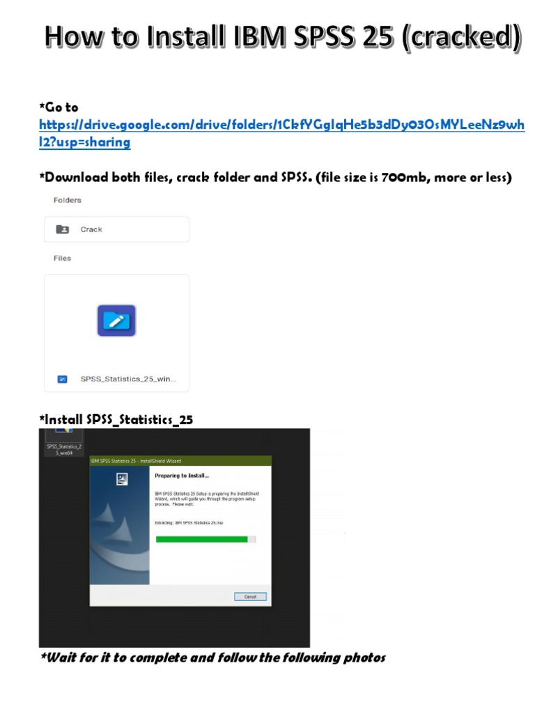 How To Install Cracked SPSS For Windows ONLY | PDF
