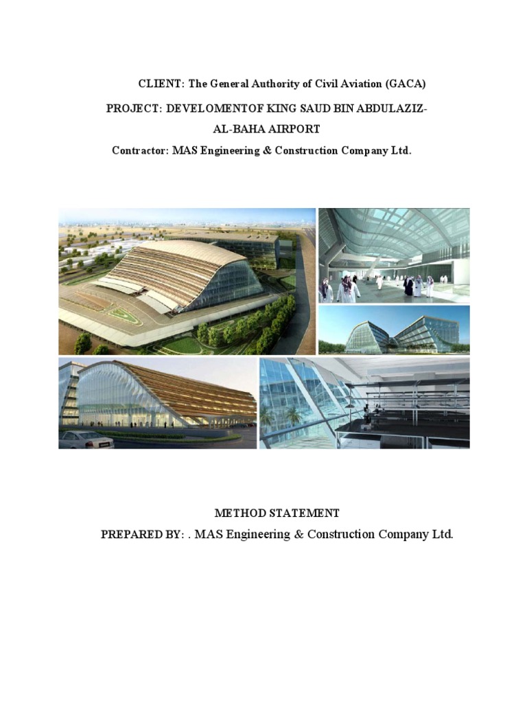 Method Statemnt | PDF | Plaster | Project Management