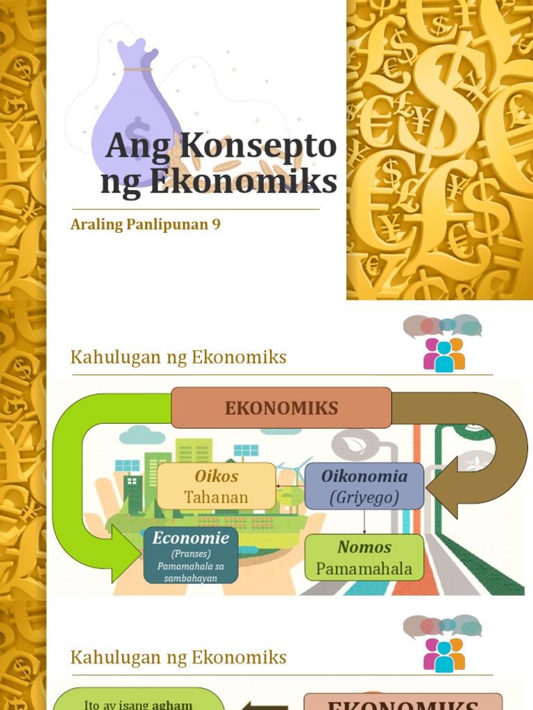 AP 9 - Ekonomiks - Q1 - LM1 - Konsepto NG Ekonomiks | PDF