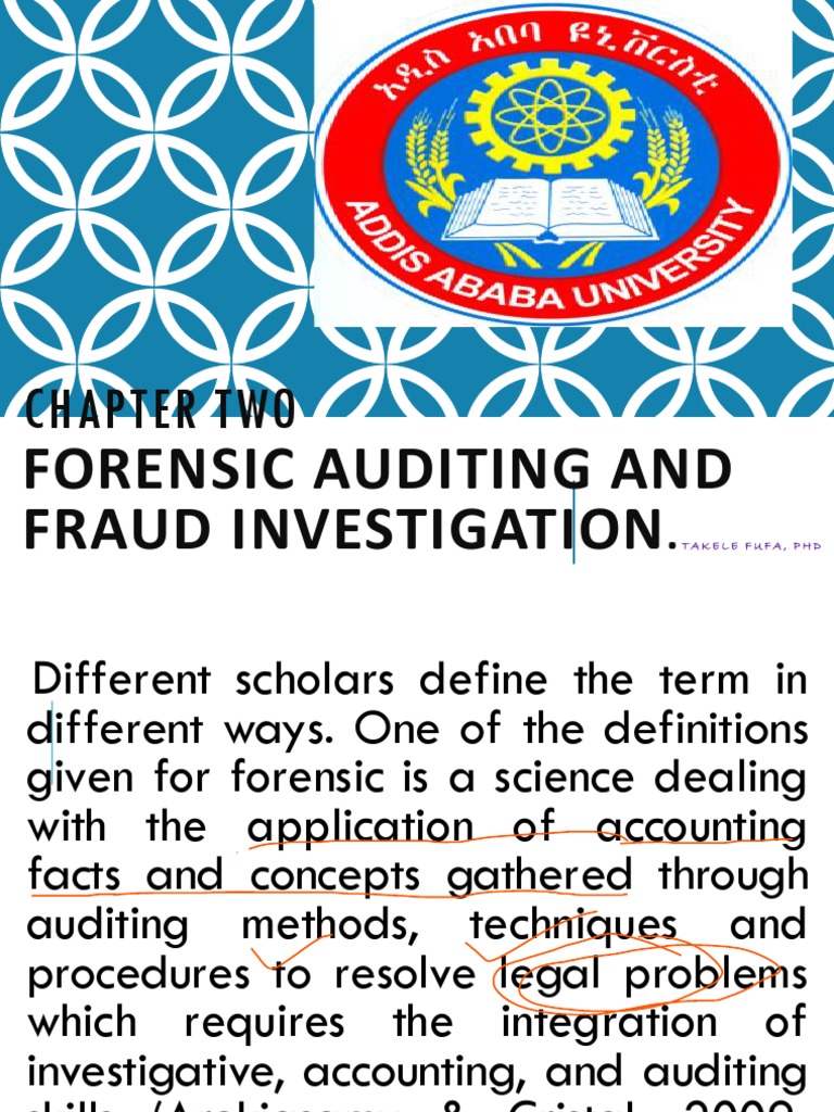 Chapter 2 Forensic Auditing and Fraud Investigation | PDF | Fraud | Audit