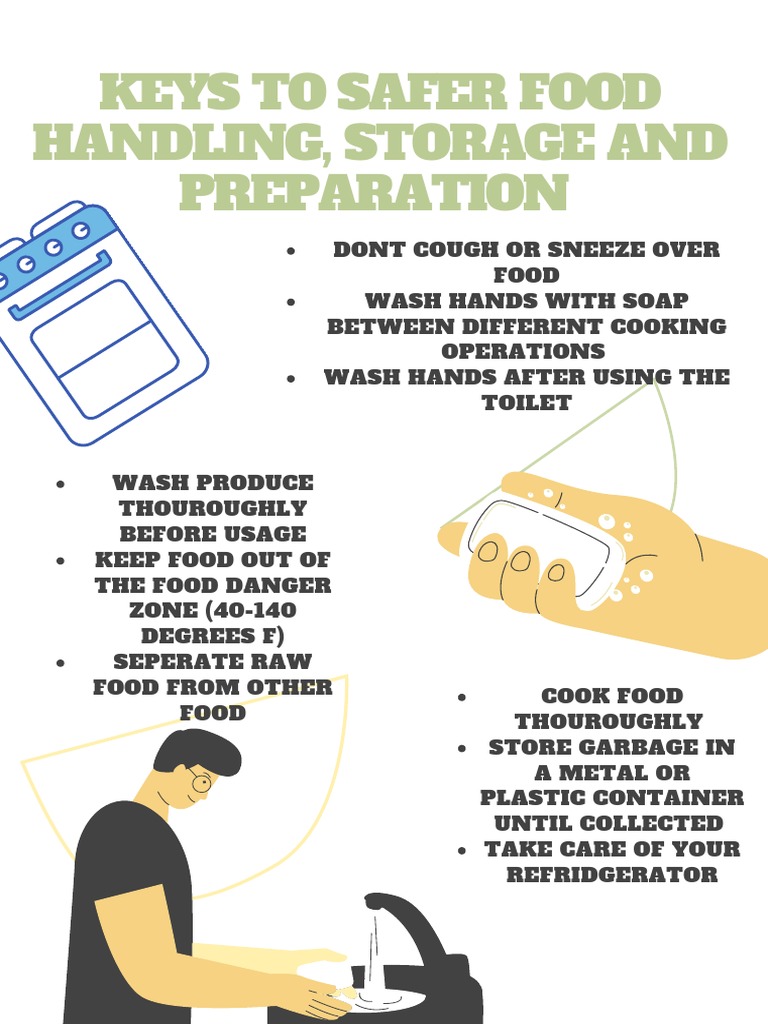 Keys To Safer Food Handling Storage And Preparation Pdf