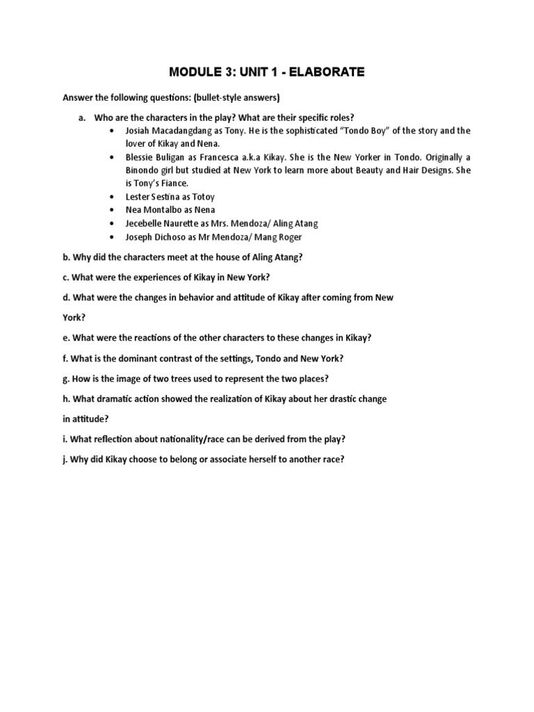 Module 3 Unit 1 Elaborate Pdf