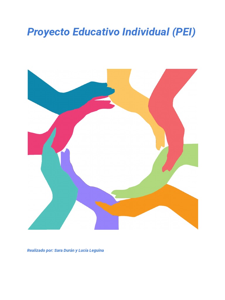 Proyecto Educativo Individual Pei | PDF | La dependencia de sustancias | Ansiedad