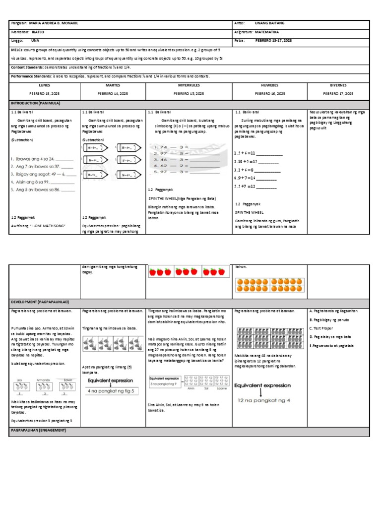 Math1 Week 1 Q3 | PDF