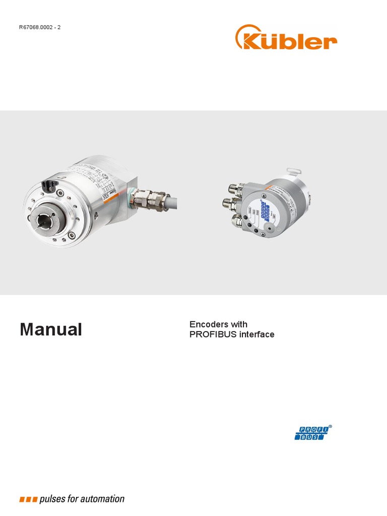 R67068.0002 2 HB Profibus-Schnittstelle en Kuebler | PDF | Input/Output | Bit
