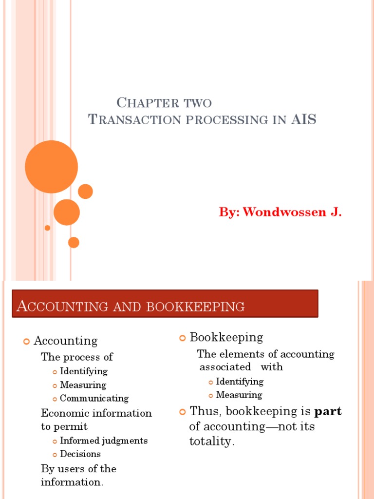 Ais Chapter Two Pdf Business Debits And Credits