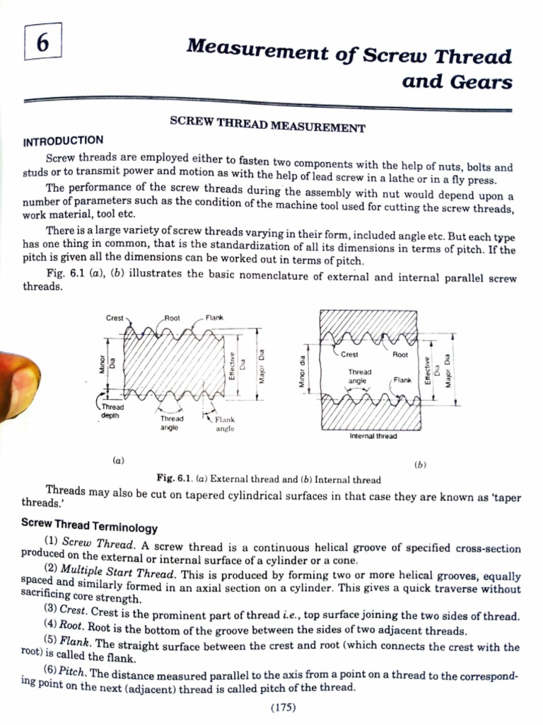 Threads | PDF | Screw | Machines