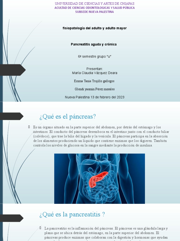 Pancreatitis | PDF | Páncreas | Digestión