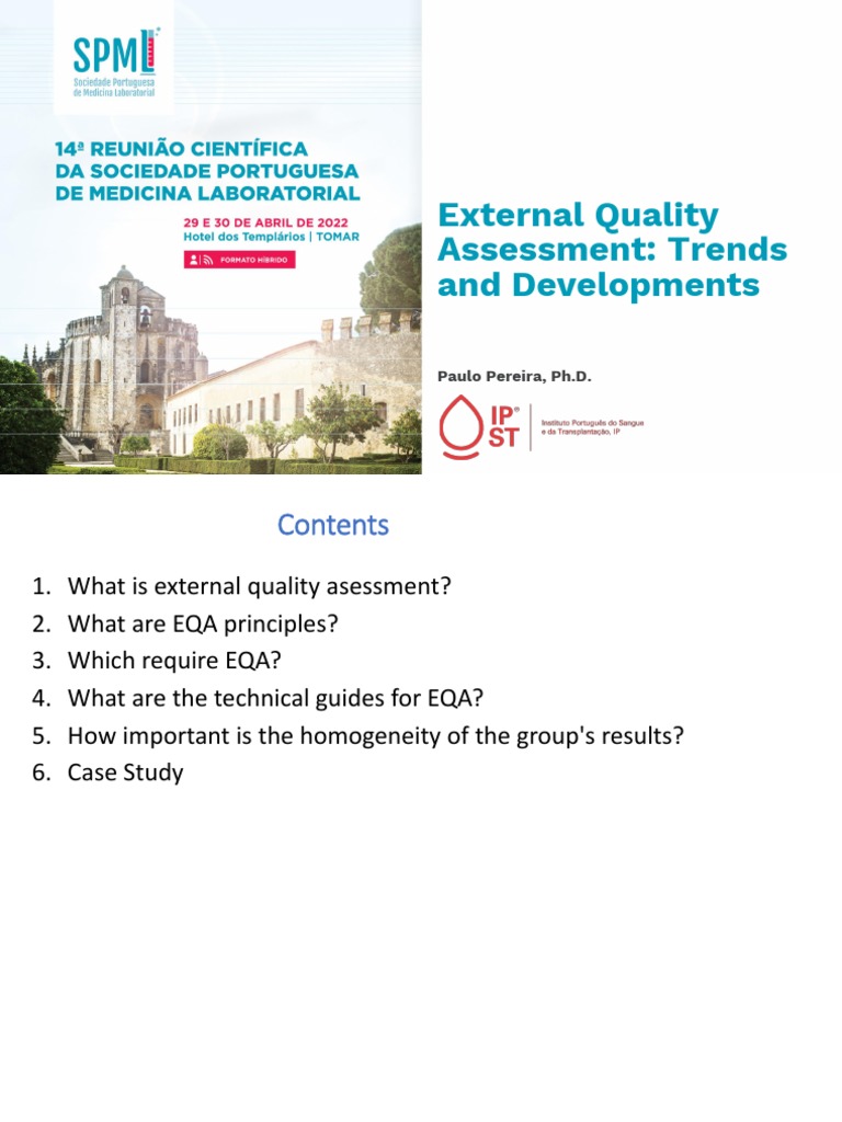 Trends in External Quality Assessment | PDF | Risk | Statistics