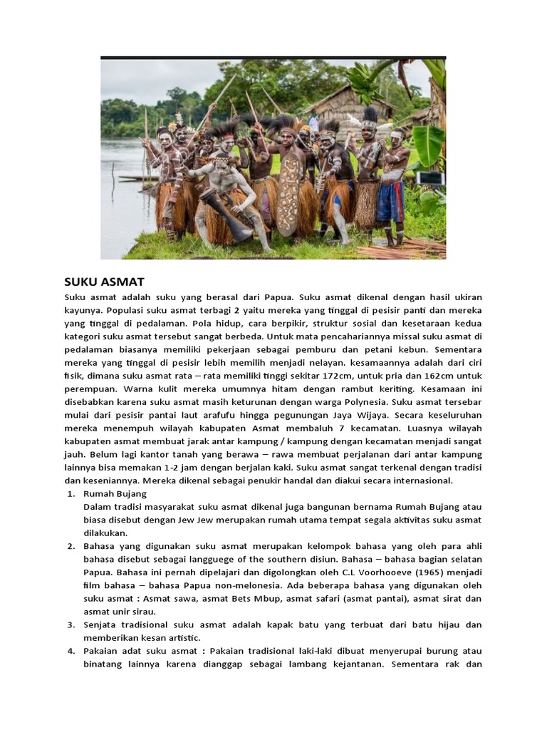 Suku Asmat | PDF