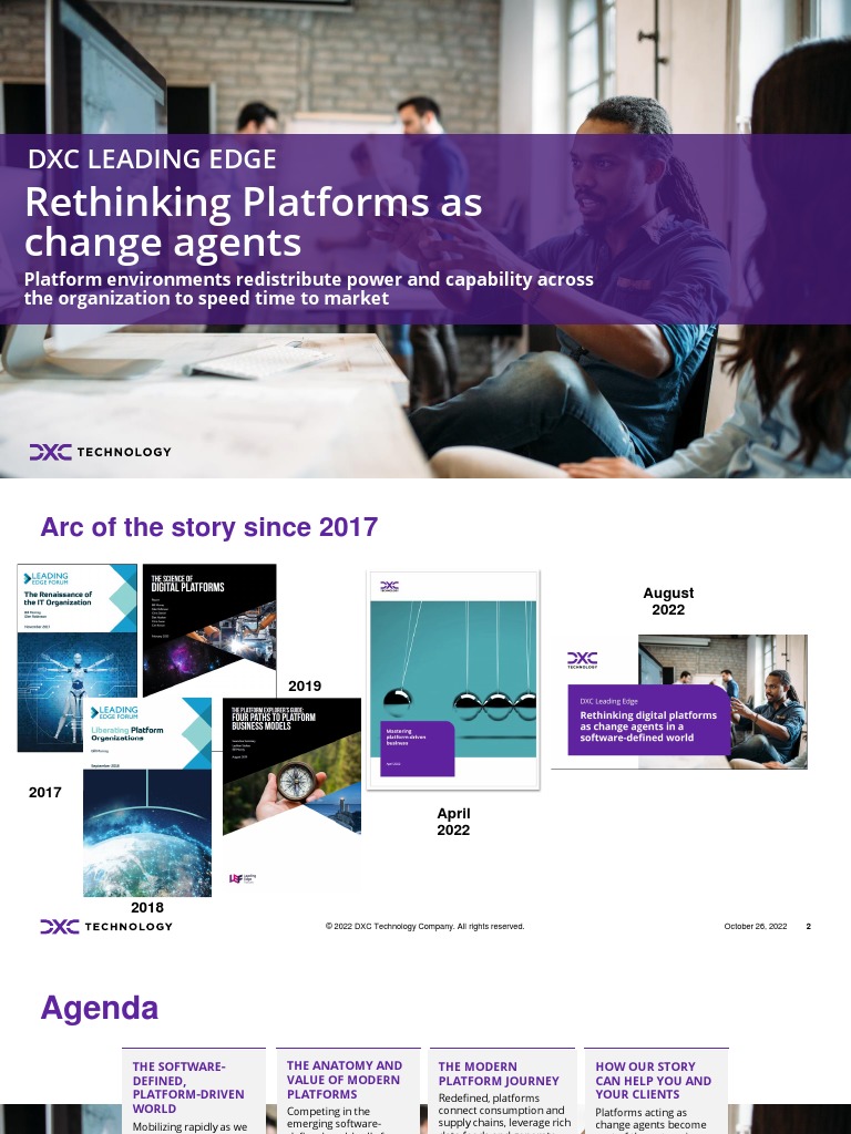 Rethinking Platforms As Change Agents Summary | PDF | Business | Computing