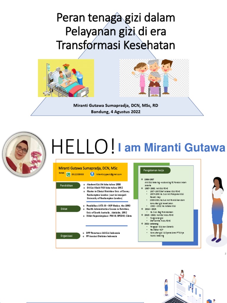 Final-Bdnc - Peran Tenaga Gizi Dalam Era Transformasi | PDF | Dietitian ...