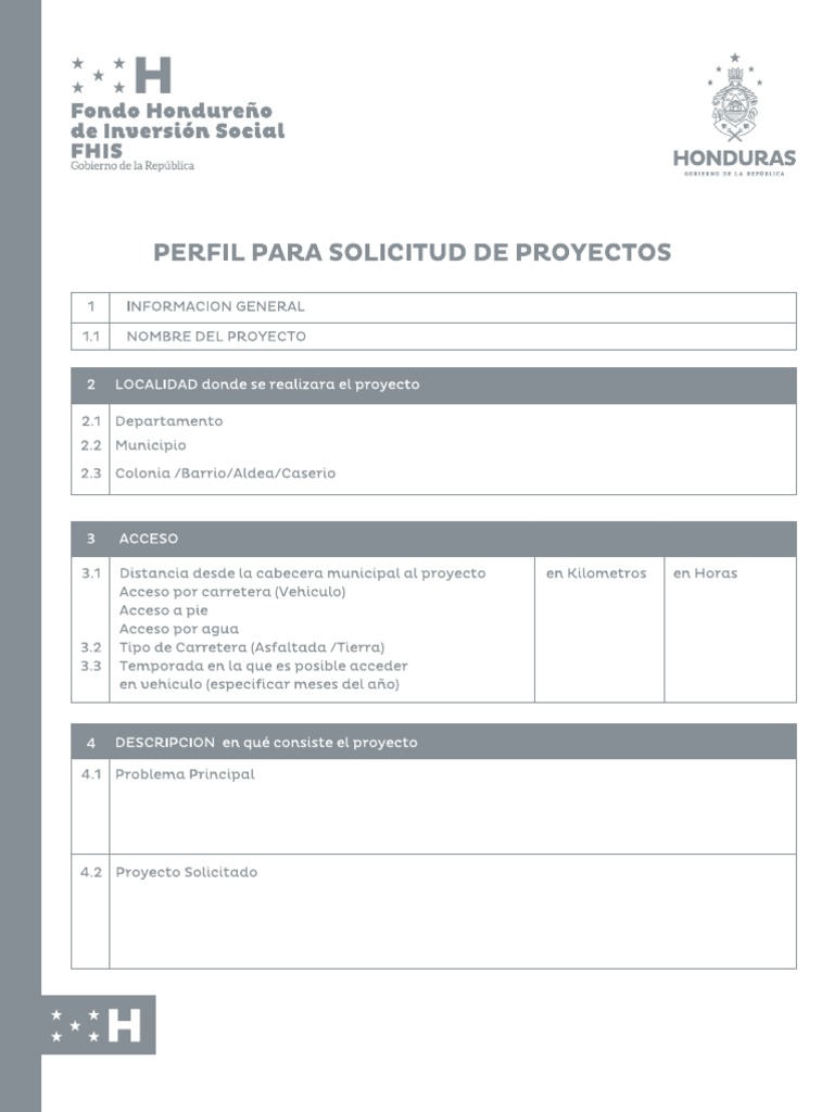 Solicitud de Proyecto 1 | PDF