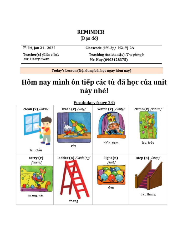 J2a 21-1 Reminder | PDF