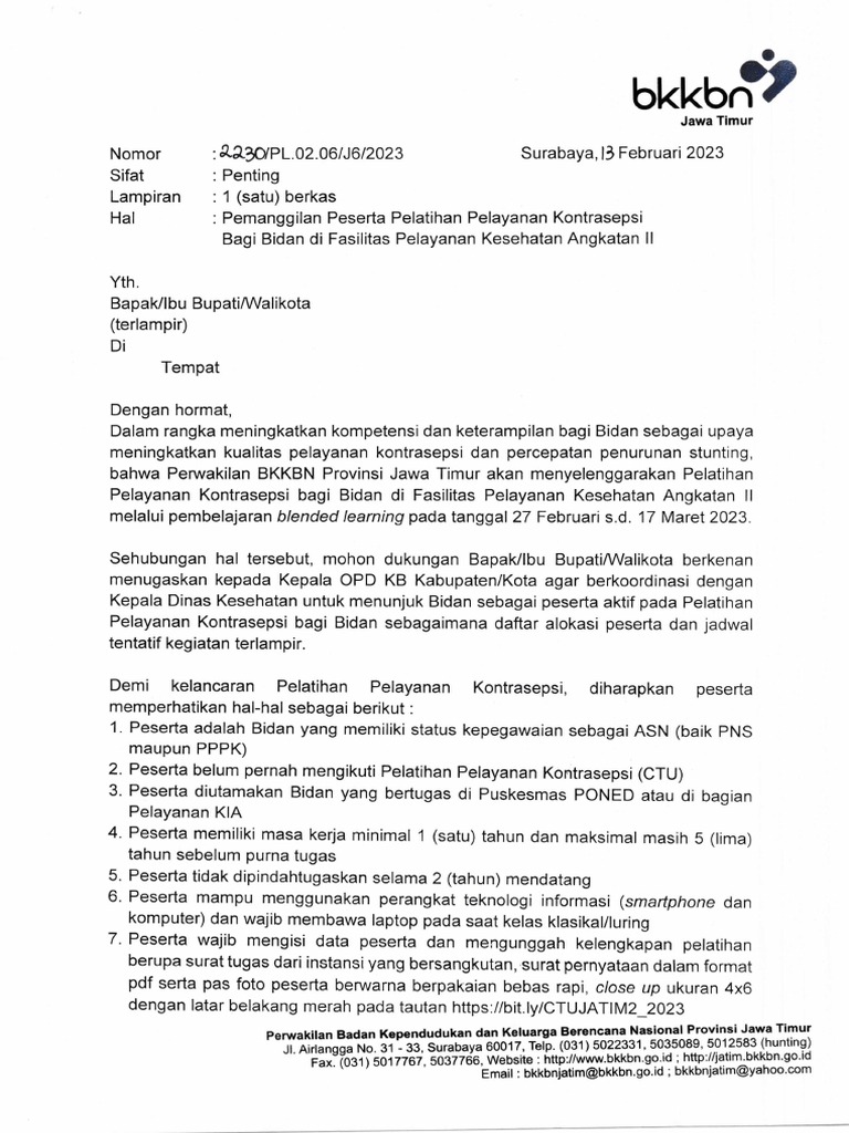 Peserta Pelkon Angkatan 2 | PDF