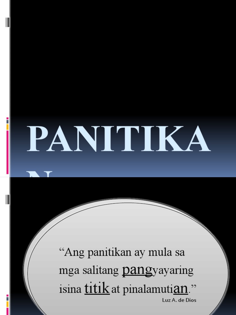 Panitikan | PDF