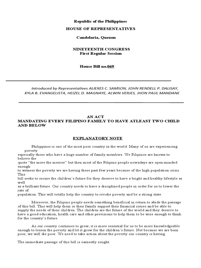 Explanatory Note | PDF