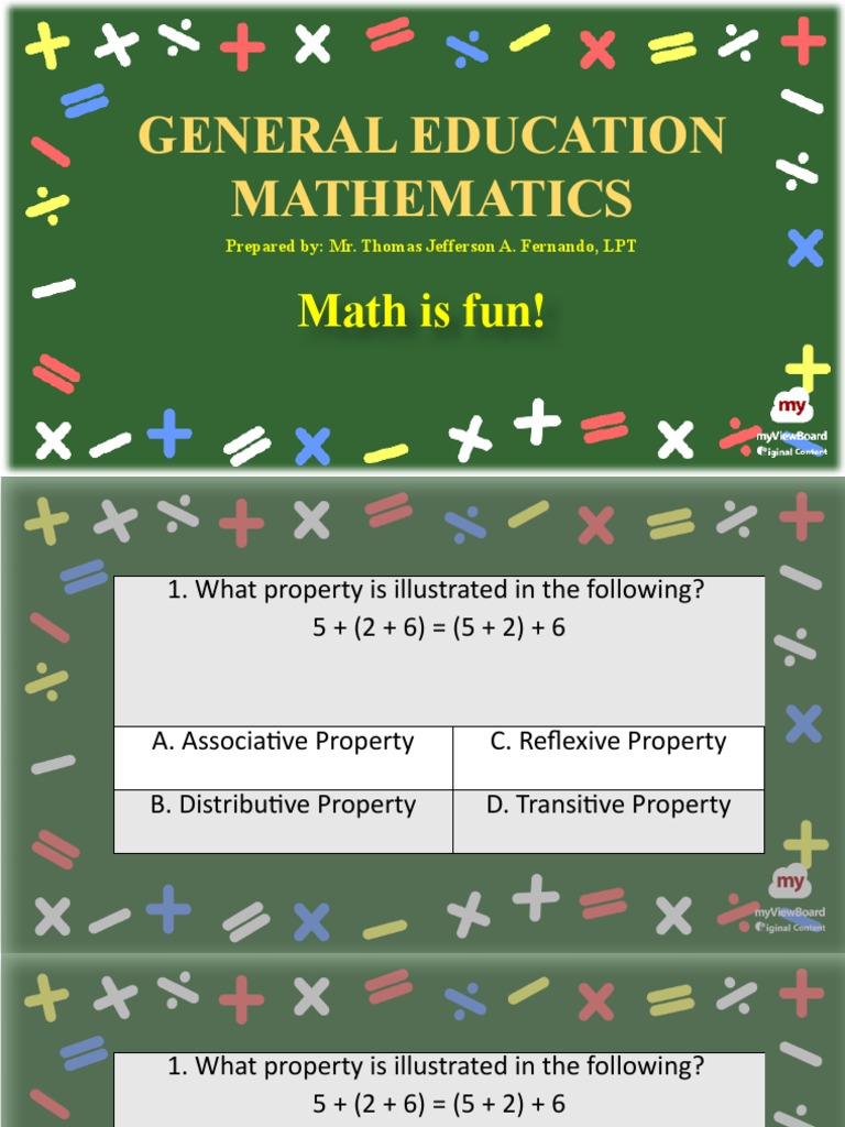 GEN ED Mathematics | PDF | Trigonometric Functions | Rectangle