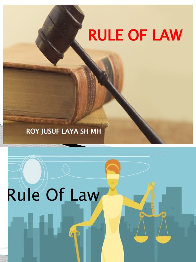 Rule of Law | PDF