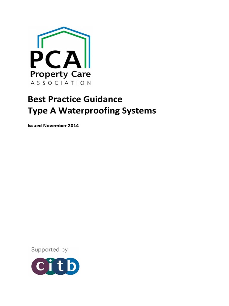 PCA Type A Guidance-1 | PDF | Concrete | Drainage