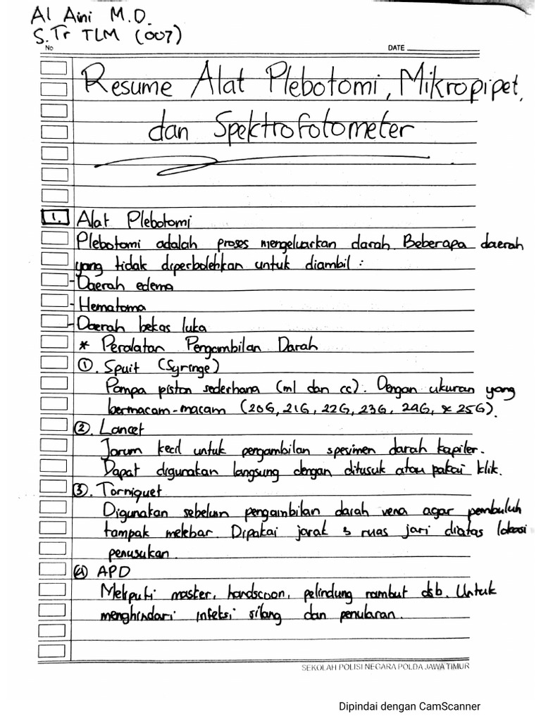 007 - Al Aini Resume Kimklin | PDF